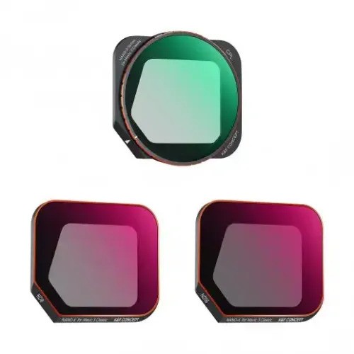K&F Concept DJI Mavic 3 Classic HD Filter Set (CPL+ND8+ND16) Best Price ...