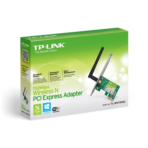 TP-Link TL-WN781ND 150Mbps Wireless N PCI Express LAN Card Best Price ...