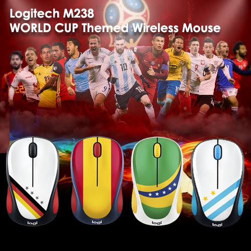 Logitech M238 WORLD CUP Themed Wireless Mouse Price in Bangladesh ...